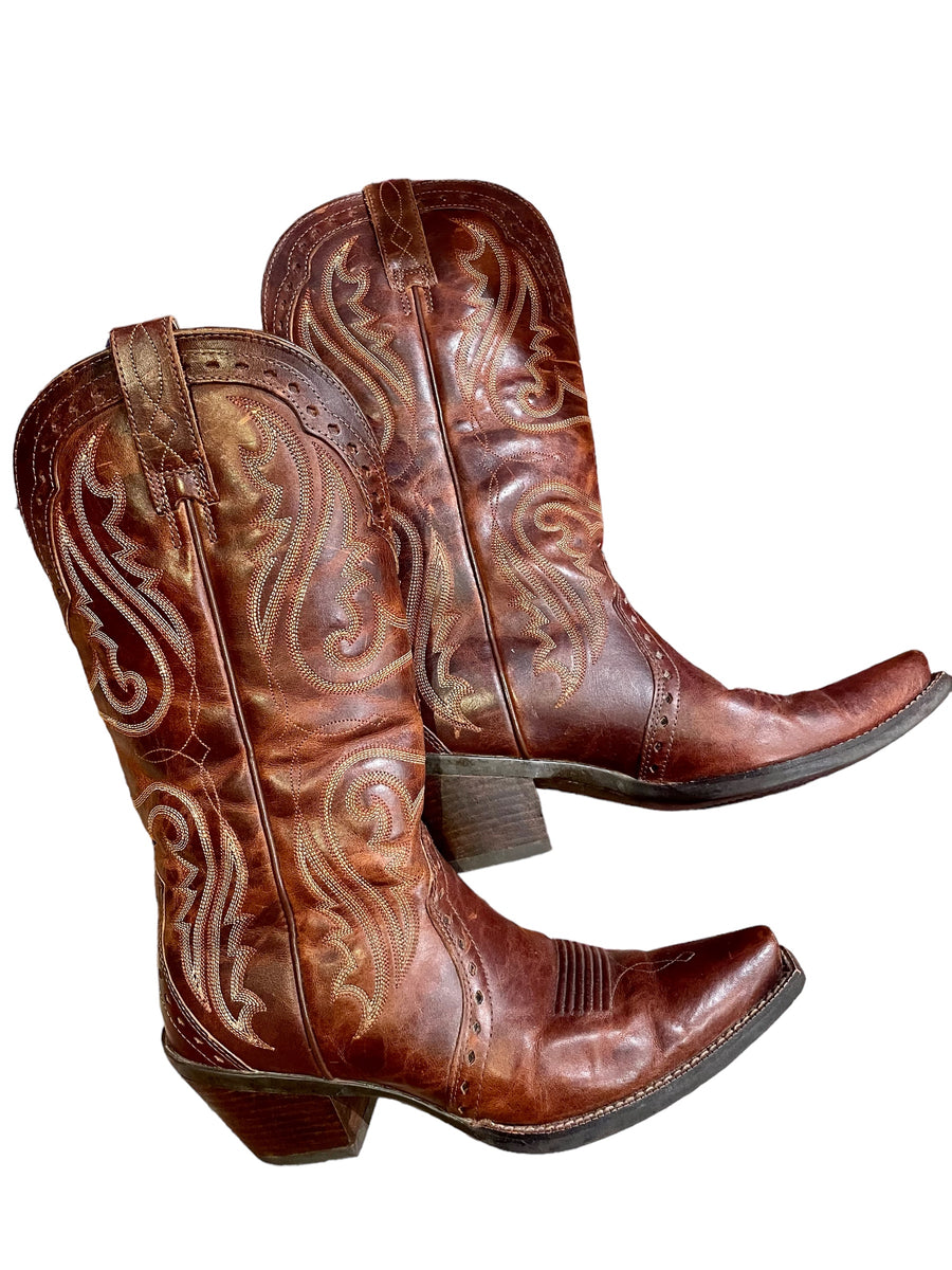 Chestnut Cowboy Boots – Cheeky Vintage