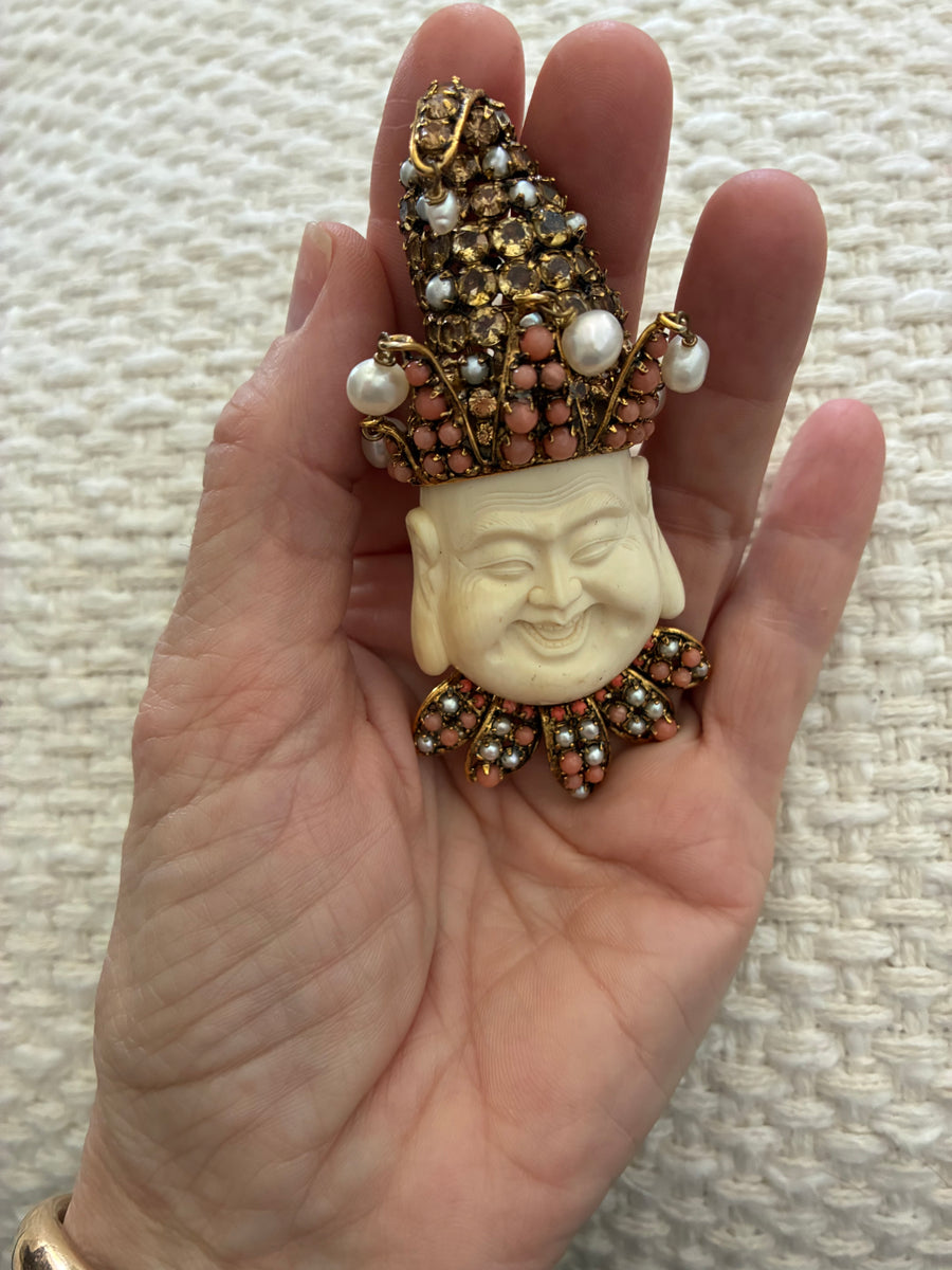 Iradj Moini Budda Pin – Cheeky Vintage
