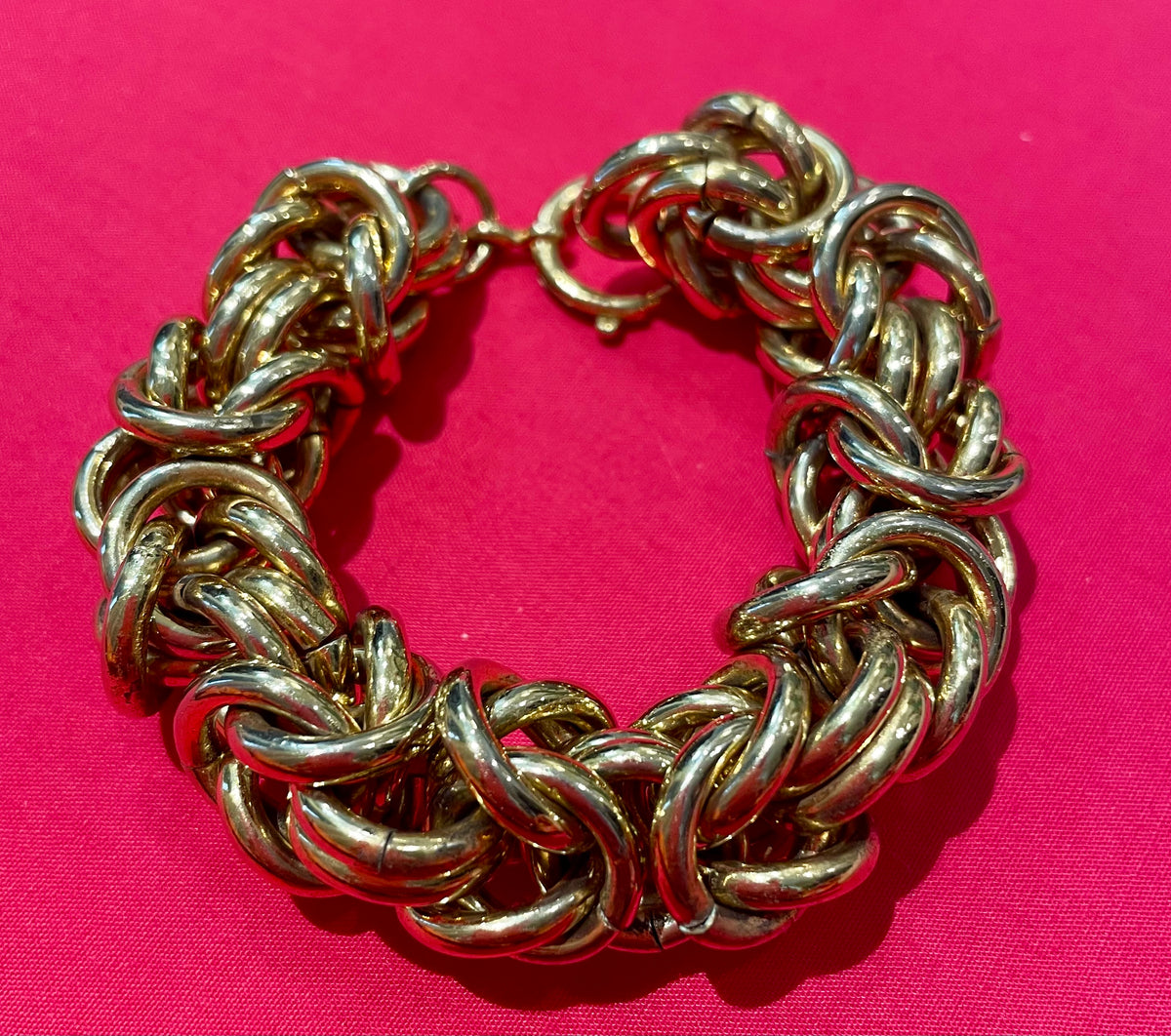 Byzantine Gold Rope Bracelet – Cheeky Vintage