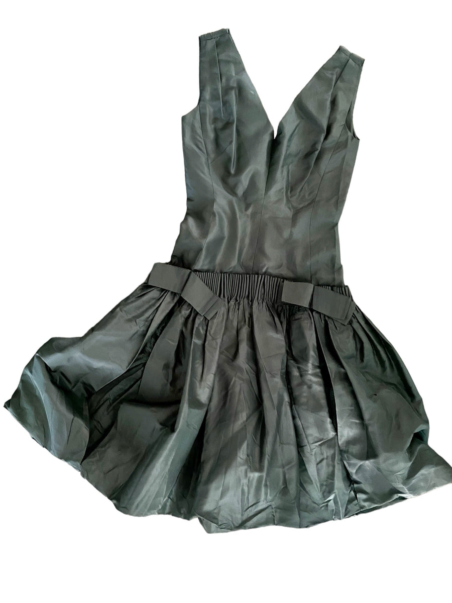 Adele Simpson Black Bubble Hem Dress – Cheeky Vintage