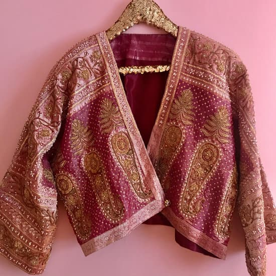 Hand Beaded Jacket – Cheeky Vintage